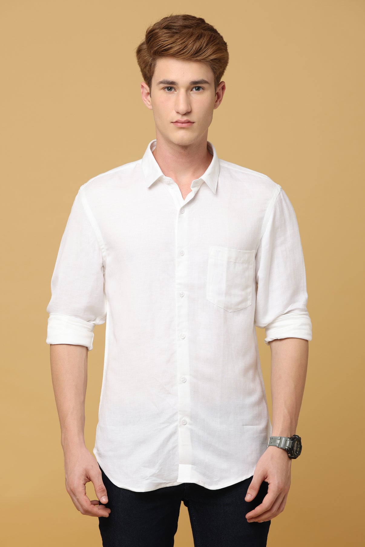 Premium White Cotton Shirt – IVYN